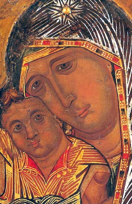 Icoana Maicii Domnului Axion Estin de la Protaton